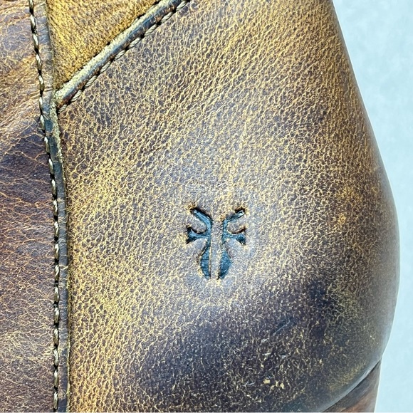 Frye | Shoes | Frye Leather Villager Pull On Tall Single ...